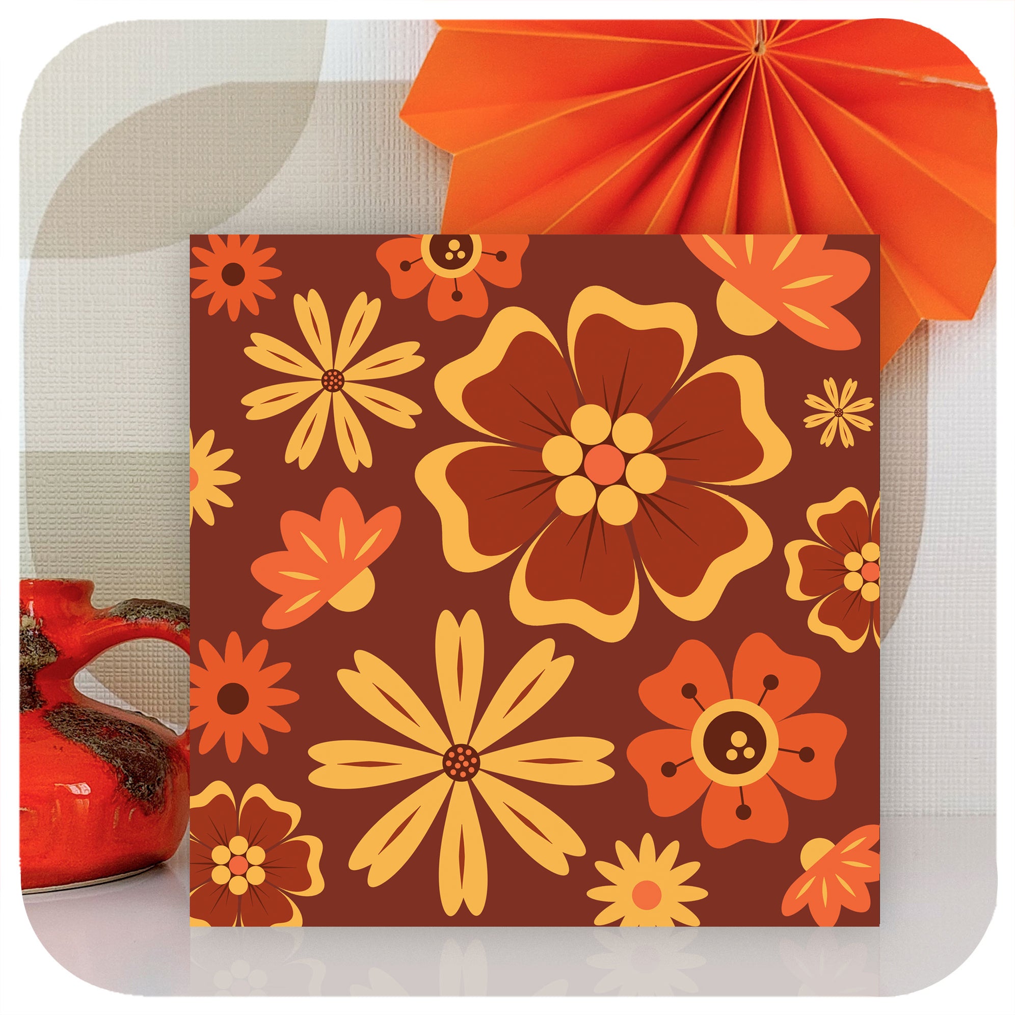 Retro Florals Collection by Inkabilly