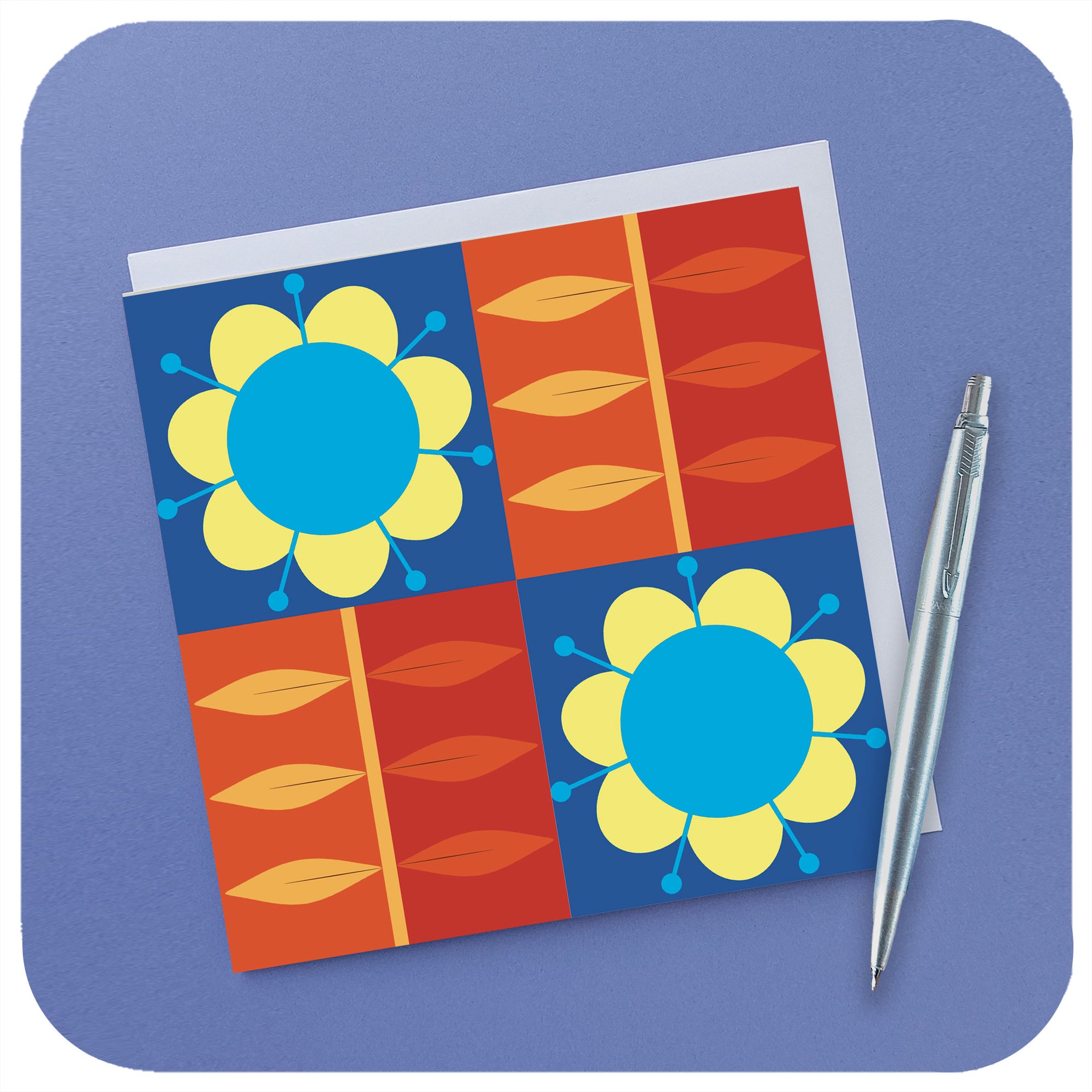 70s Supergraphic Birthday Card | The Inkabilly Emporium